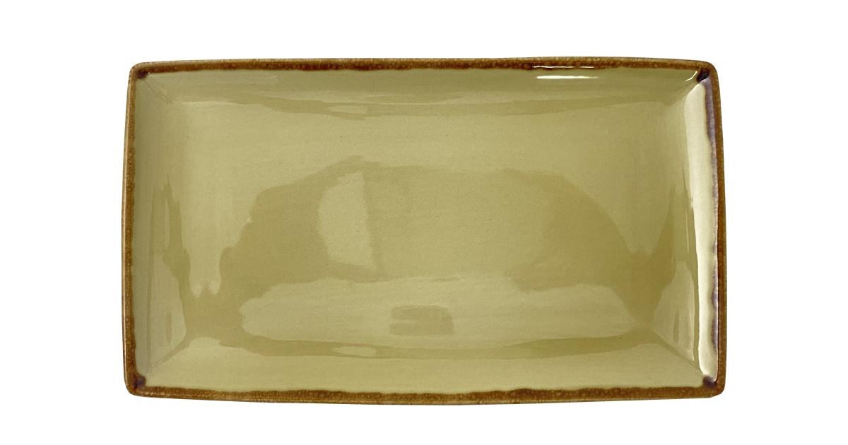Schaal R.Hoekig 28,5 x 16,5 cm Olive Autumn Continental | J. van Doorn B.V.