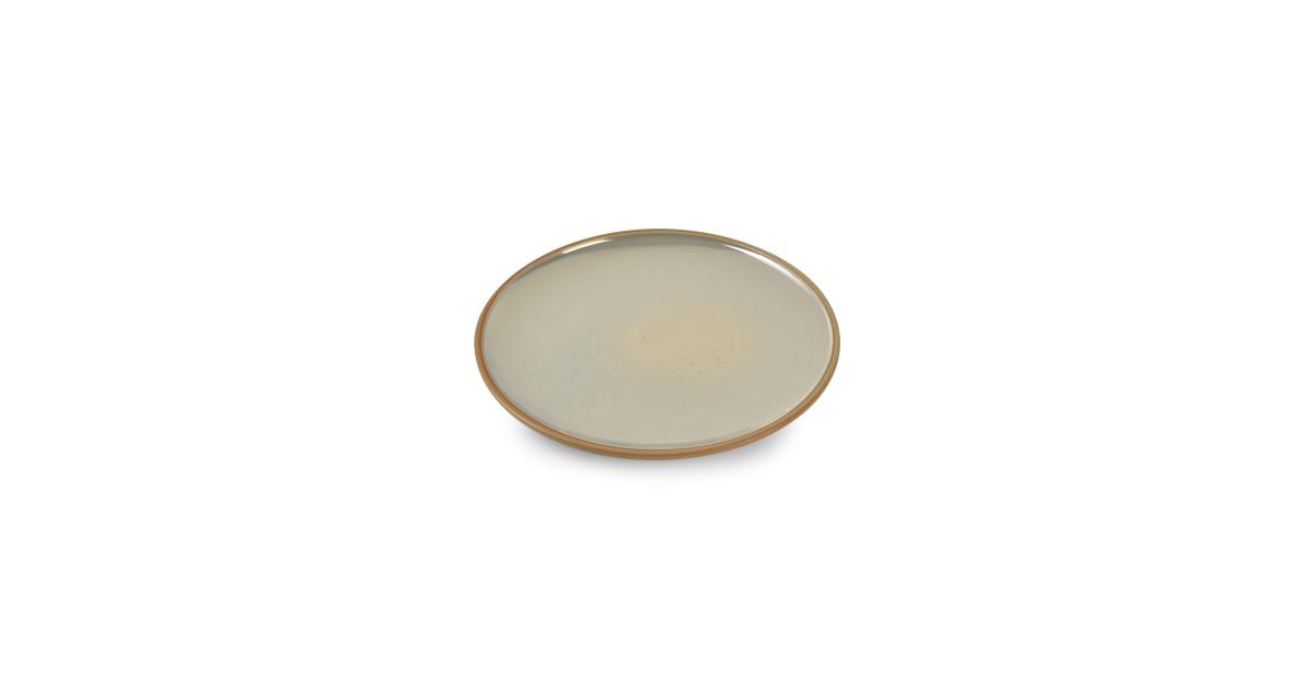 Plat bord 23cm pearl Ostra | J. van Doorn B.V.